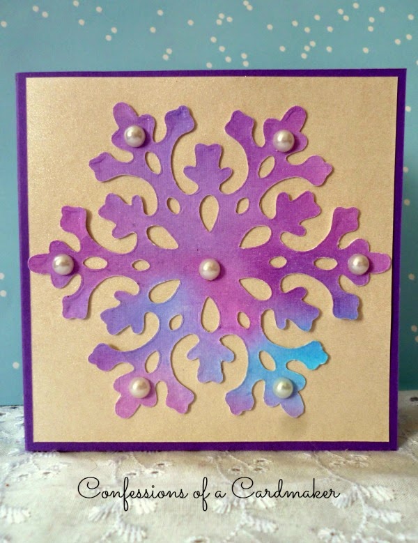 Confessions of a Cardmaker: Die-cut inlay Christmas Cards