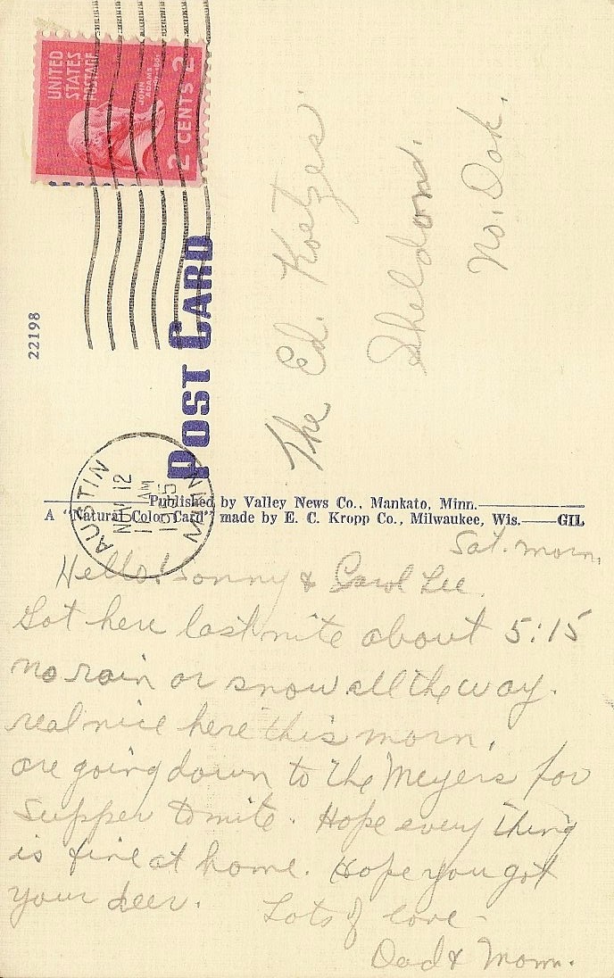 Uibles: A Family Blog: Minnesota Library Postcards