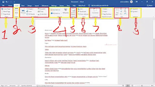 FUNGSI ICON MICROSOFT WORD BESERTA GAMBARNYA - Husaini Blog