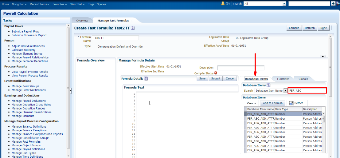 Oracle Application's Blog: How to Create Fast Formula in Oracle Fusion HCM
