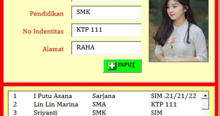 BELAJAR VBA EXCEL: BELAJAR USERFORM INPUT DATA DAN FOTO BELAJAR VBA EXCEL: BELAJAR USERFORM INPUT DATA DAN FOTO