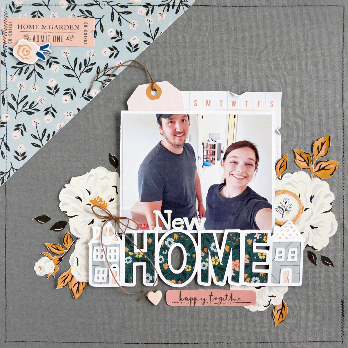 One Scrap at a Time: New Home - My Creative Scrapbook