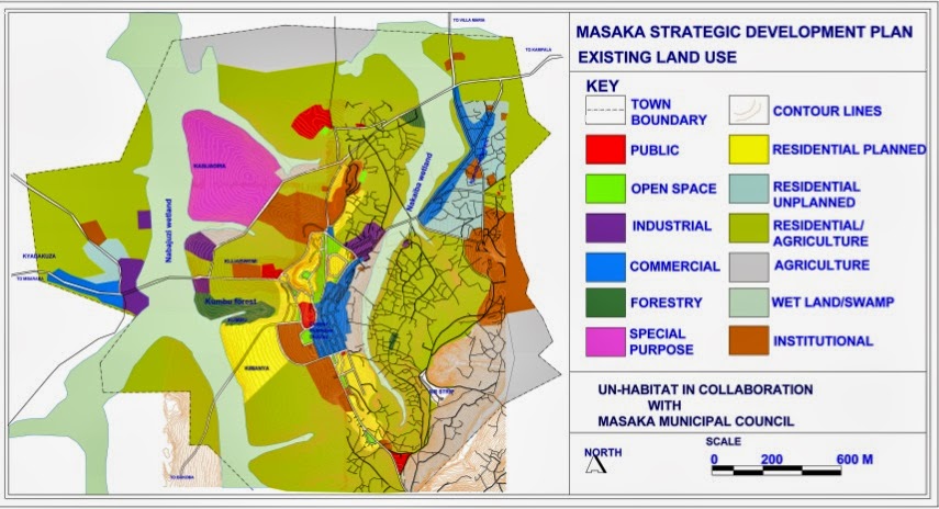 Masaka Urban Maps