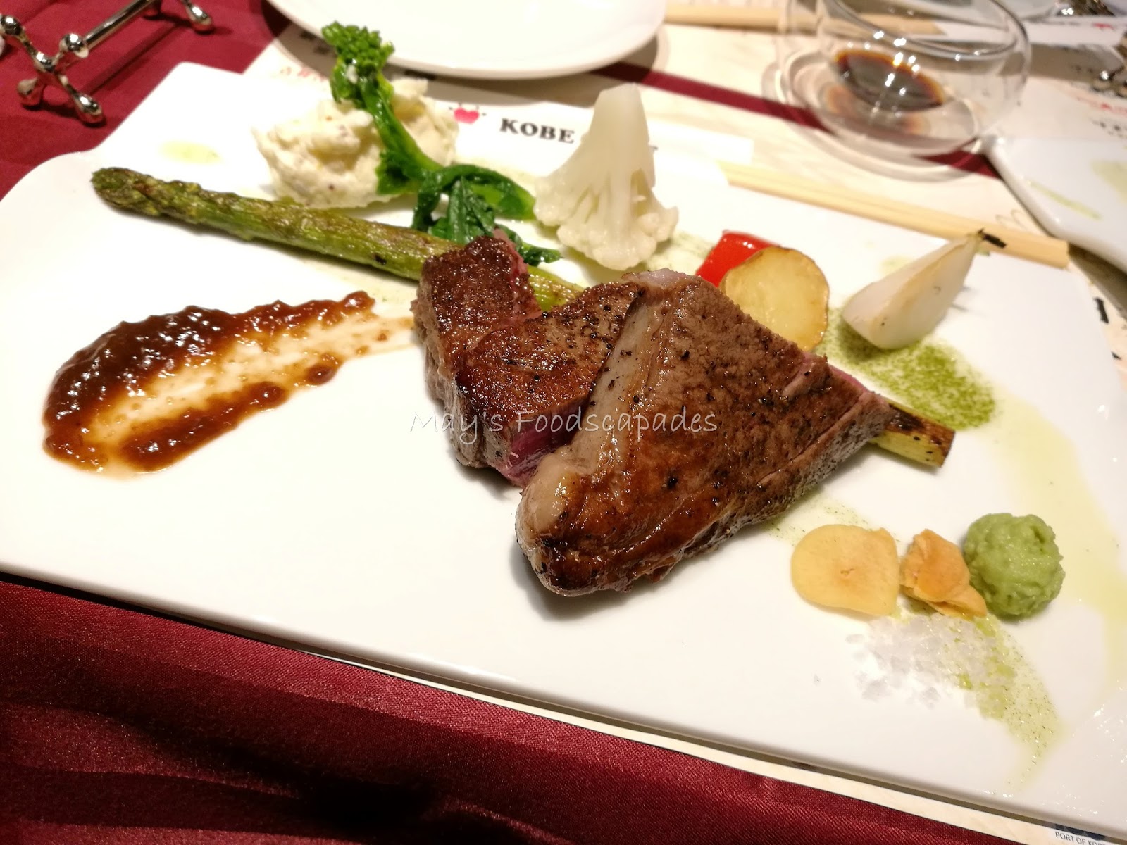 May's Foodscapades: (Glorious) Kobe Beef @ Osaka