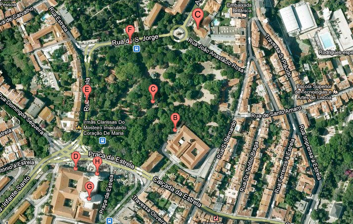 Olvidando Caminos: Un paseo por Lisboa:Jardim da Estrela