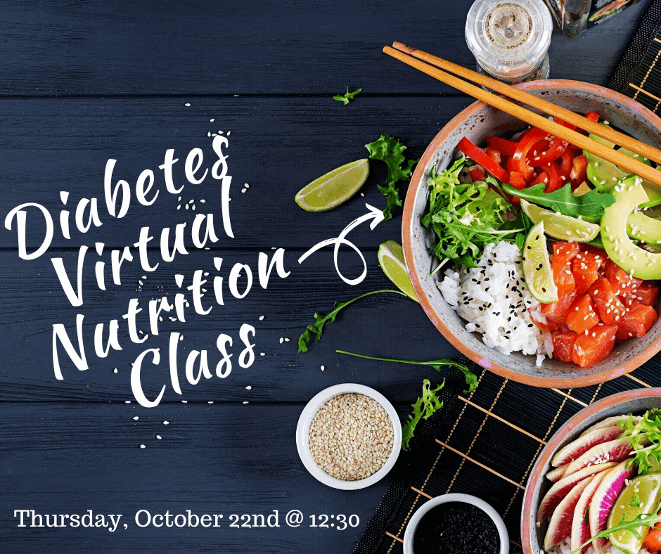 Edwards River Public Library: Diabetes Virtual Nutrition Class