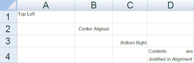 Excel Horizontal Vertical Cell Alignment - Java POI Example Program ...