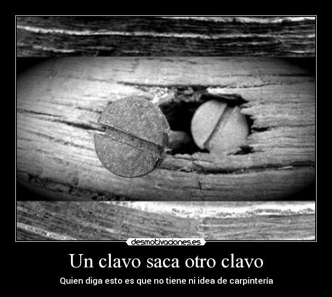 El Blog de Nesiita: Un clavo... 3ª pequeña dosis