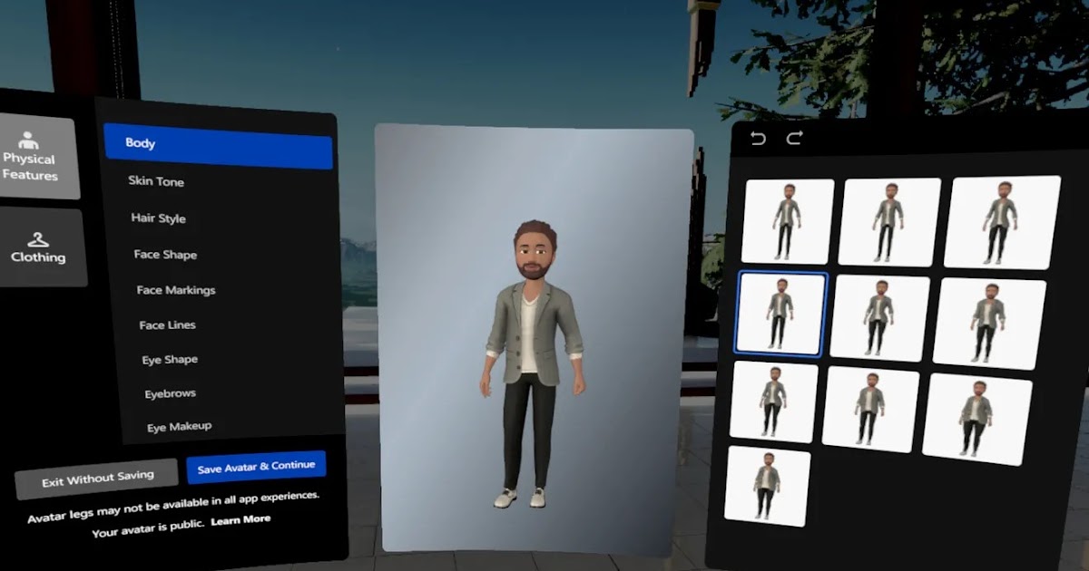 Últimas Tendencias: Oculus actualizó su editor de avatares con un ...