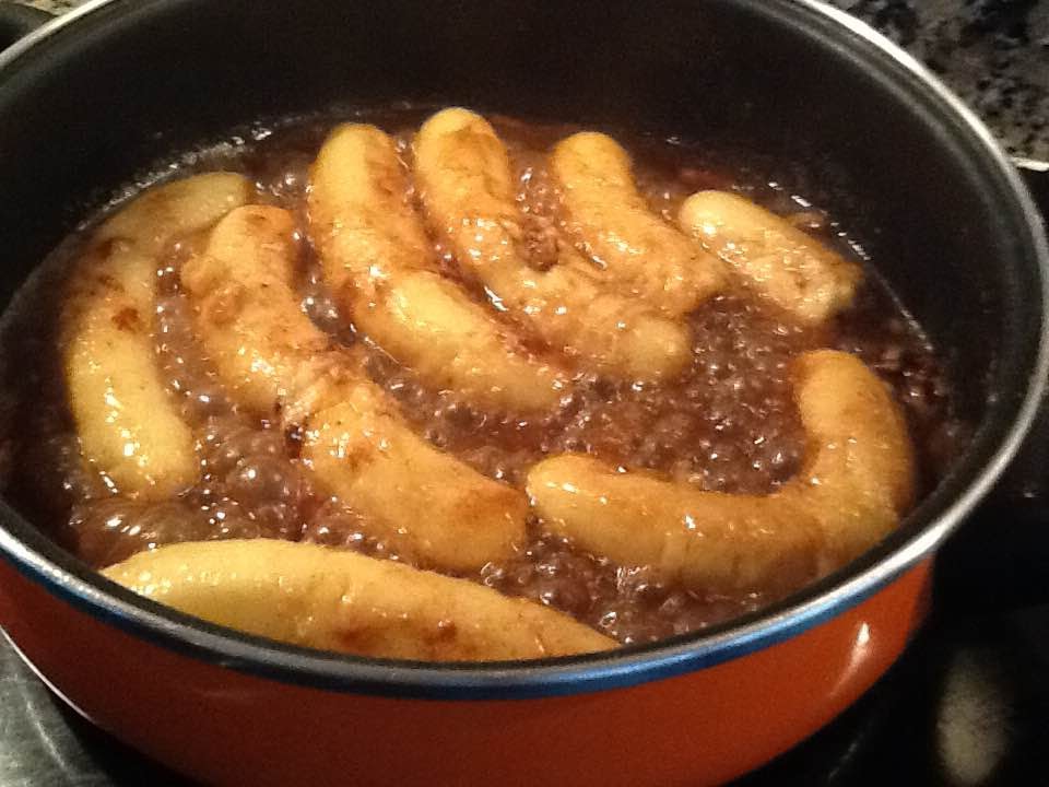 Cocinando con Rosita: BANANOS A LA CANELA (CAMBURES, PLÁTANOS, GUINEOS)