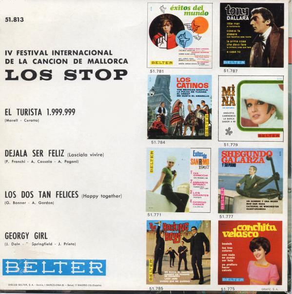 Spanish Garage & Pop-Rock: Los Stop - EP Belter 51.813 (1967)