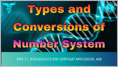 Types and Conversions of Number System.