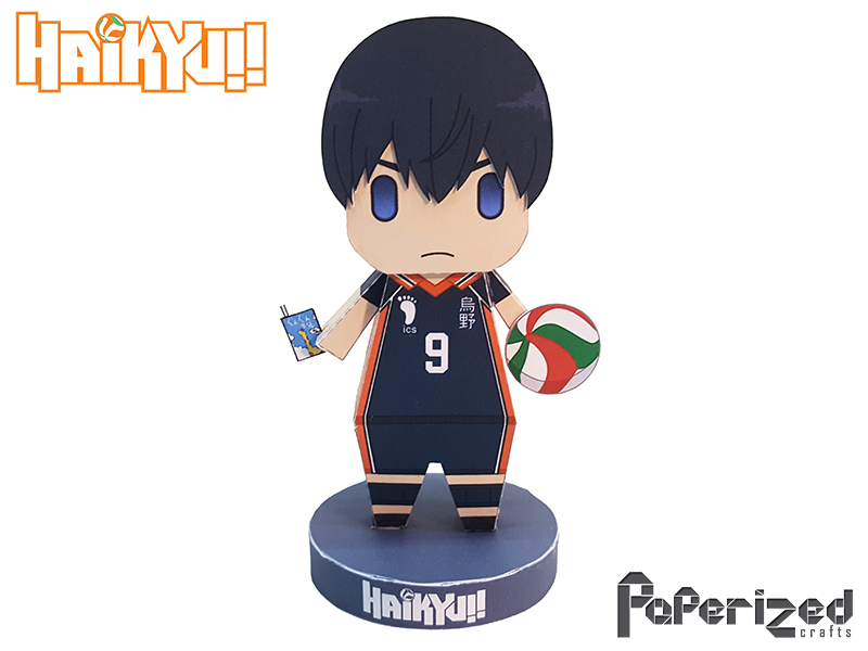 Haikyuu!!: Shoyo Hinata Paperized | Paperized Crafts