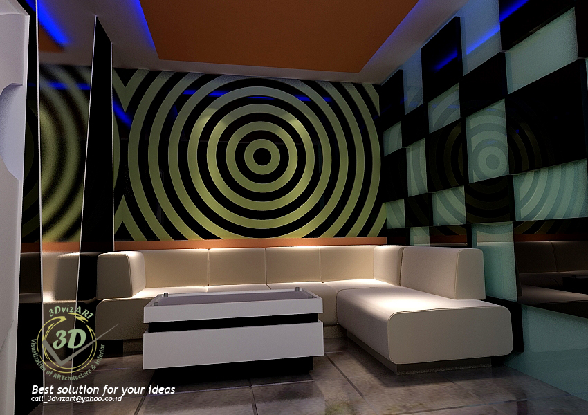 Karaoke Room | 3DvizART studio ARTchitecture & interior