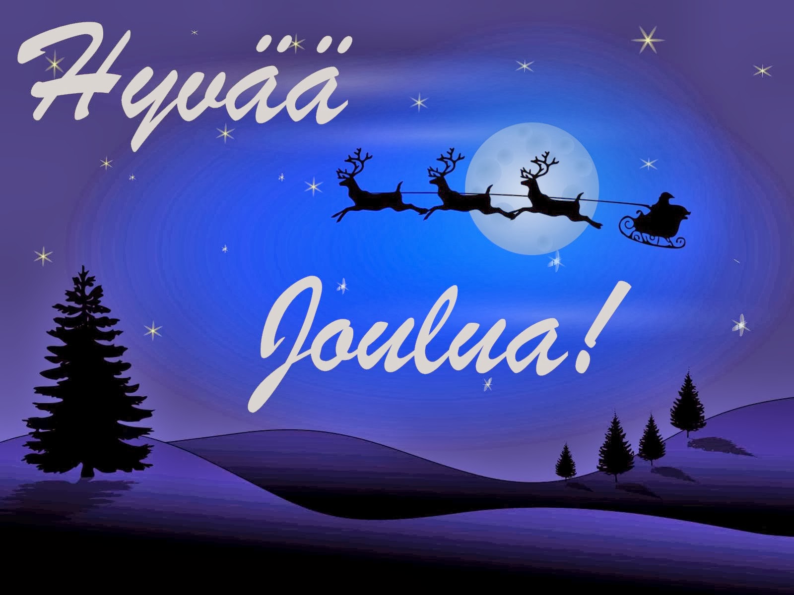 Joulukuva: Suomi joulukortti