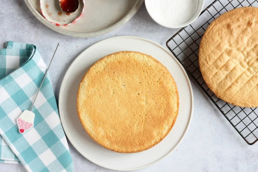 Fat Free and Reduced Sugar Sponge Cake - A Cornish Food Blog | Jam and ...