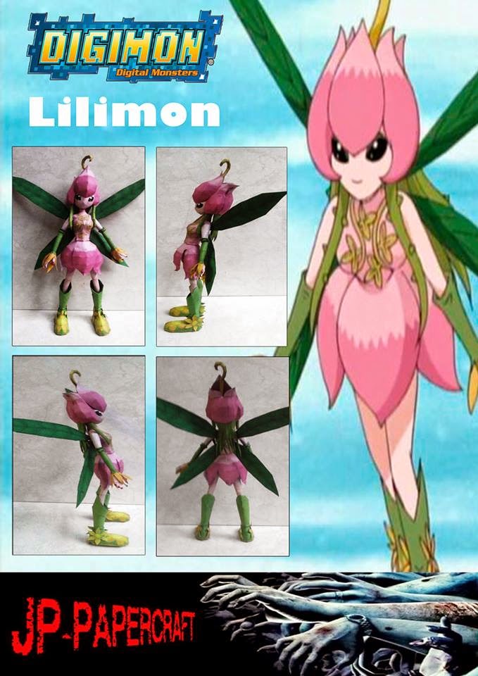 Lilimon Papercraft ~ Paperkraft.net - Free Papercraft, Paper Model ...