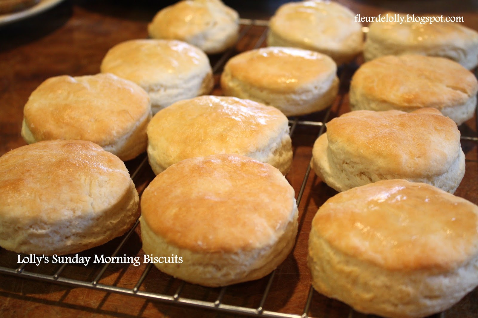 Fleur de Lolly: Lolly's Sunday Morning Biscuits
