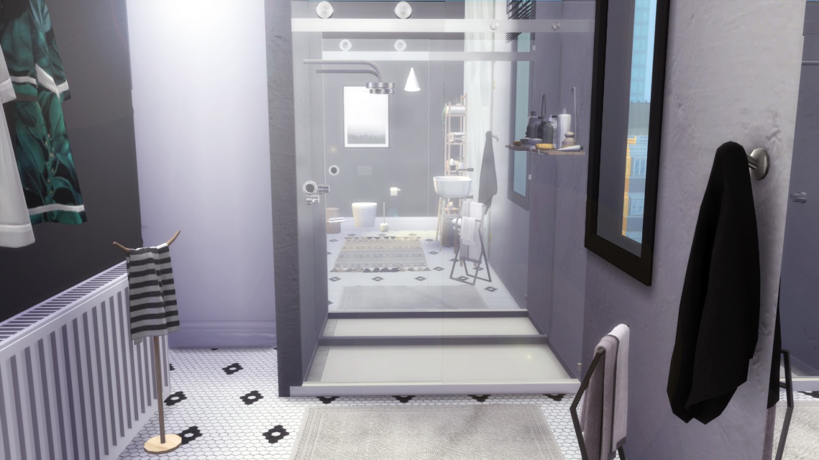SIMS 4 - REALISTIC INSTA STYLE MODERN APARTMENT DL + CC - Bárbara Sims