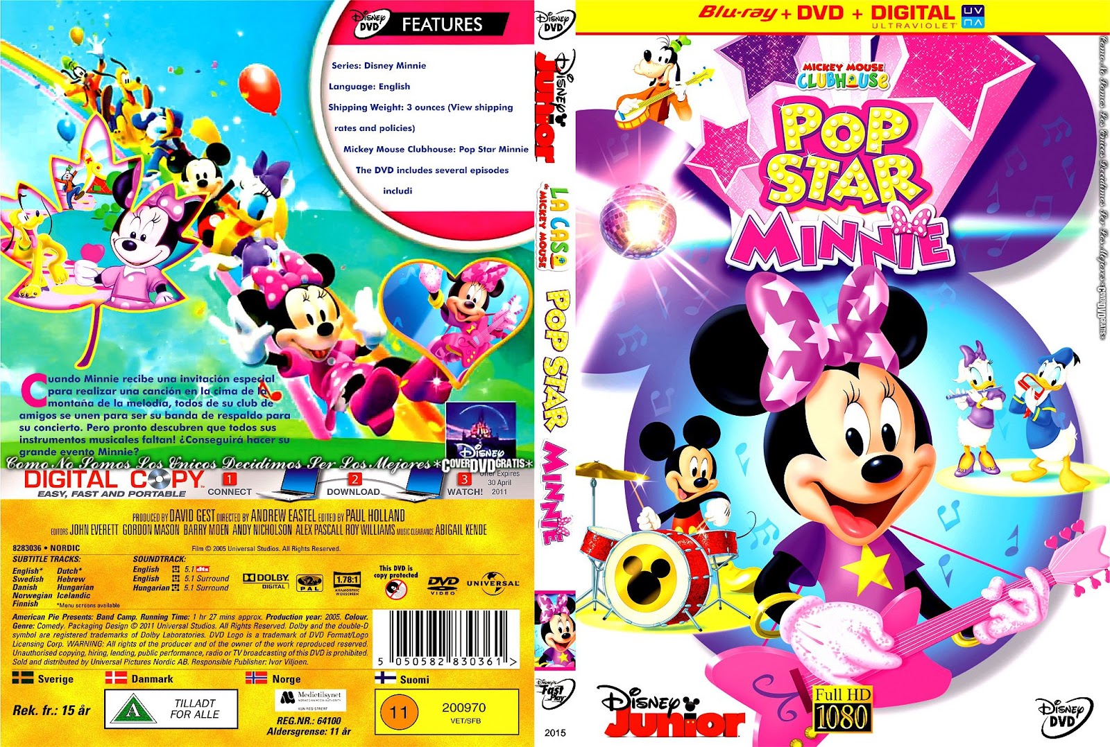 CATALOGO INFANTIL: La casa de Mickey Mouse - Pop star Minnie