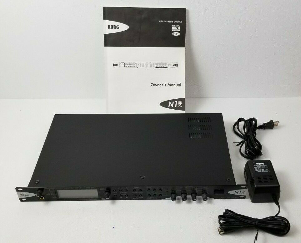 MATRIXSYNTH: Korg N1R Rack Mount Synthesizer SN 001416