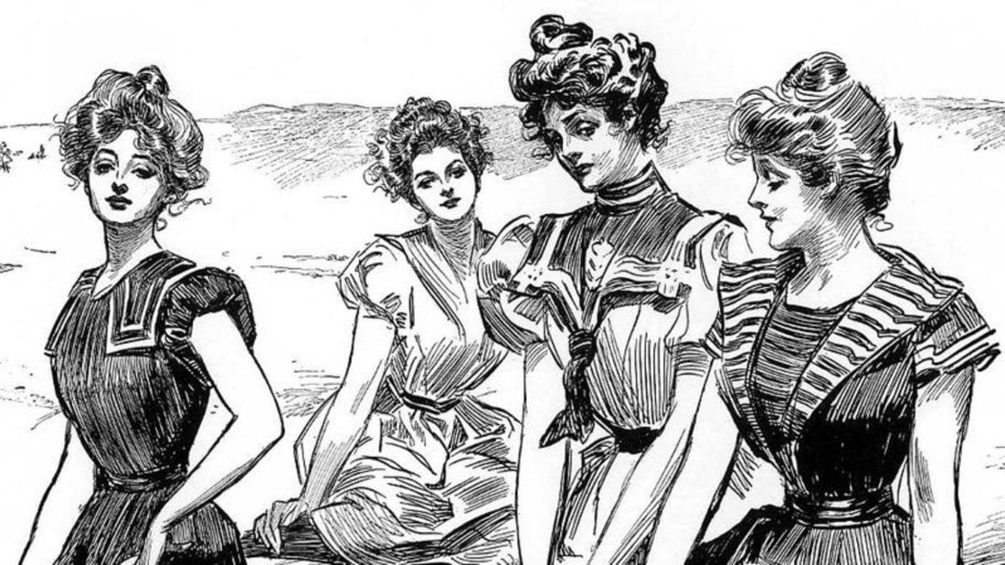 Nakarajan Gibson Girls Vintage Sex Goddesses 1891 1910