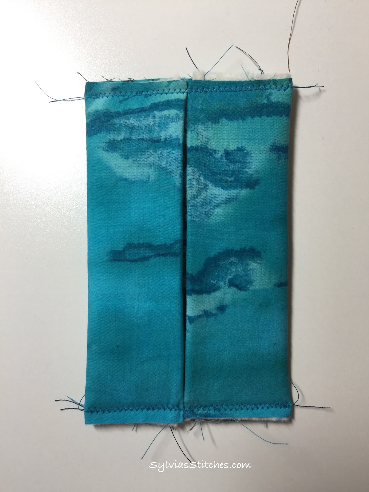 Padded Tissue Pack Cover - Sylvia's Stitches