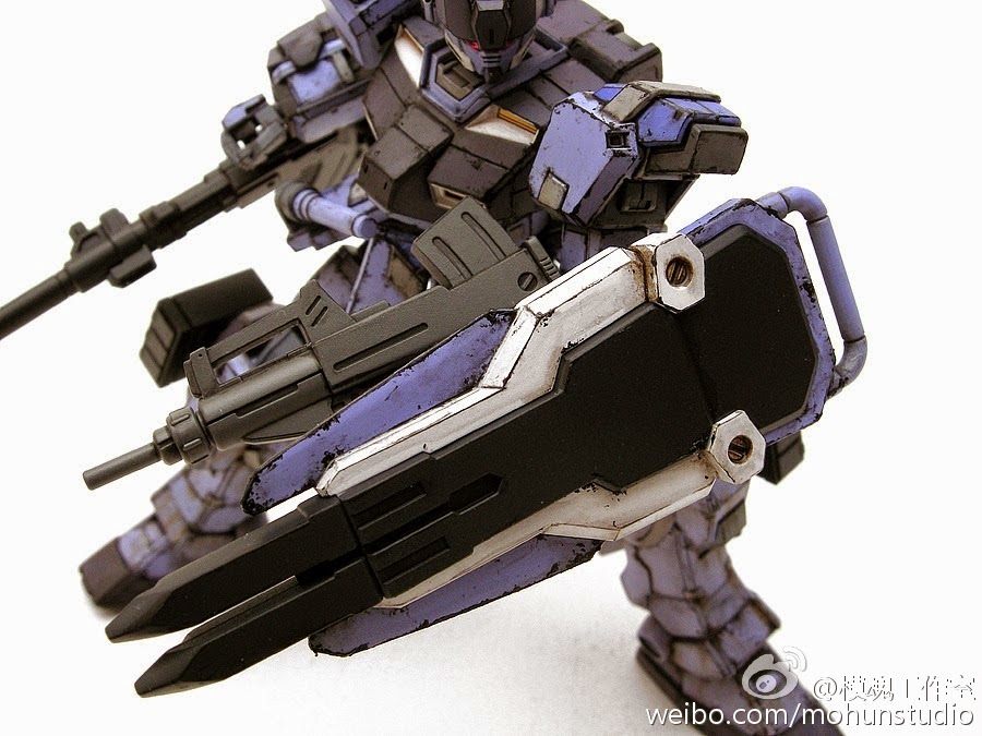Painted Build: HGUC 1/144 Pale Rider [Ground Battle Type]