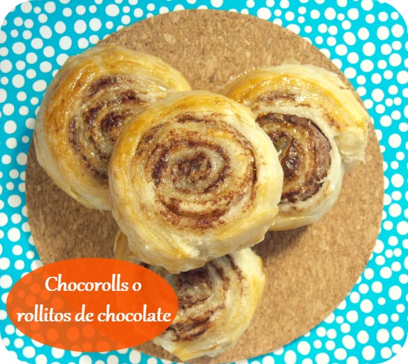 Chocorolls o rollitos de chocolate | Cocina