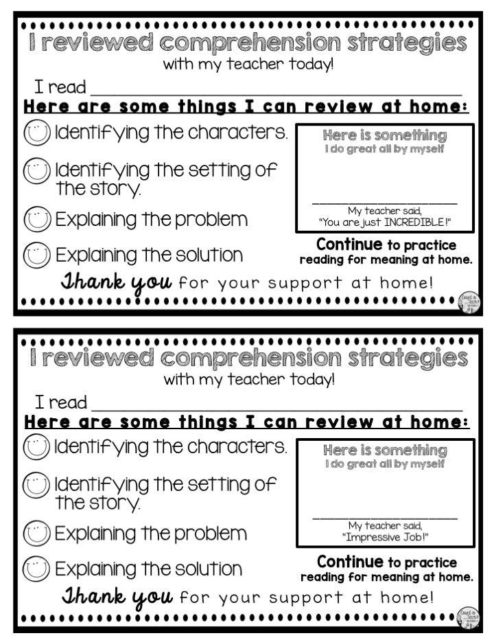 Reading Conferences Made Easy with a FREEBIE - Count on Tricia