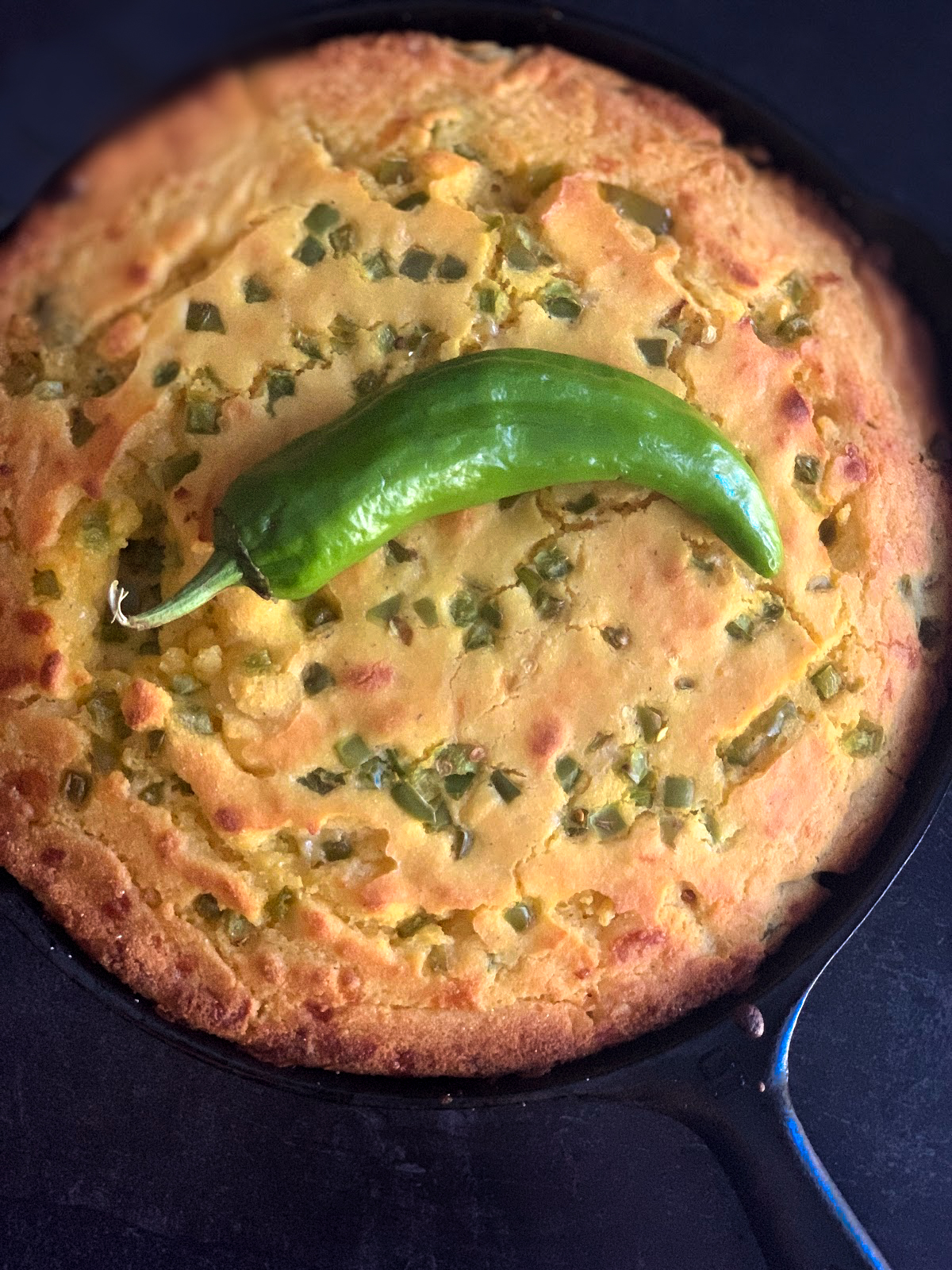 Hatch Chili Pepper Cornbread