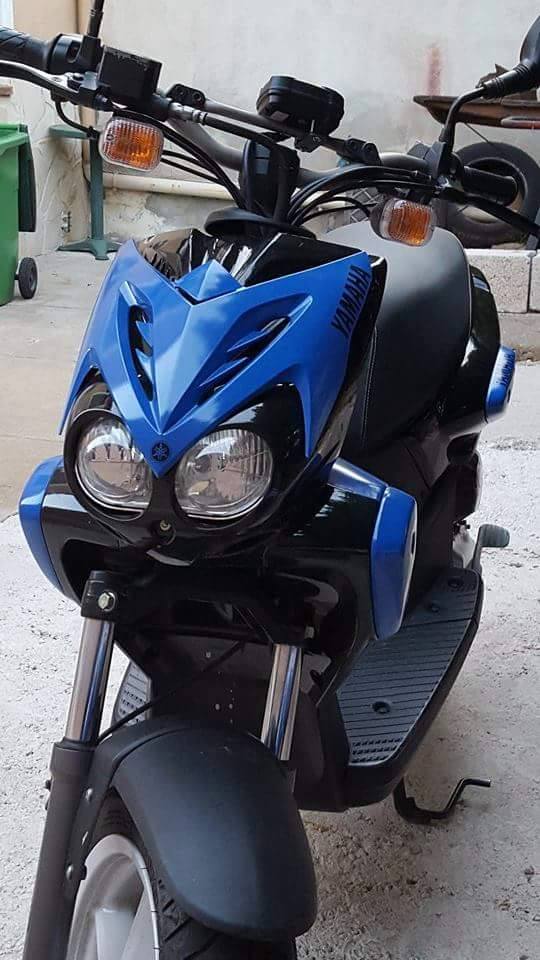 Stunt MBK - Bleu roi