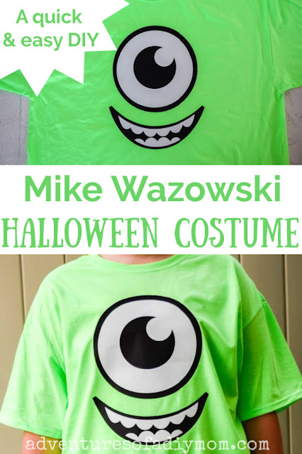 DIY Mike Wazowski Costume - Adventures of a DIY Mom