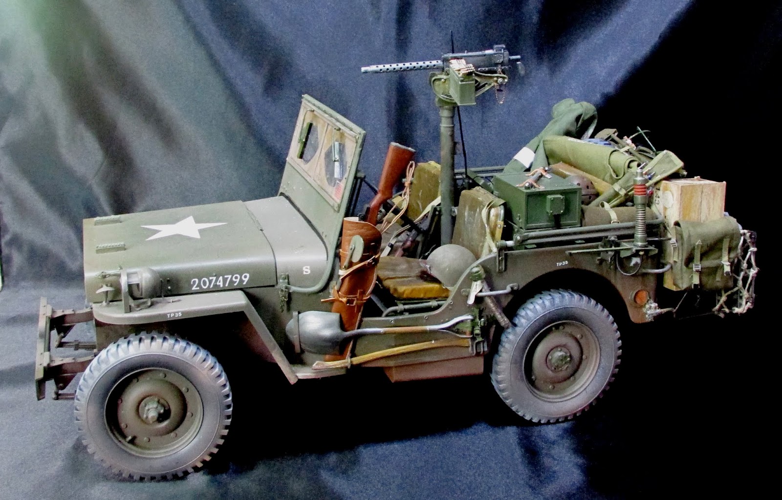 JEEP WILLYS MB DRAGON MODEL 1/6 SCALE: juin 2019