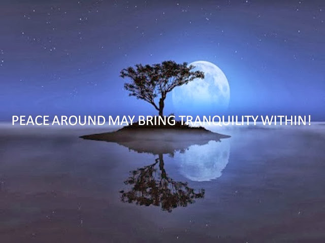 Kesar Keeps you Growing: Convert PEACE into TRANQUILITY