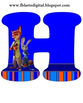 Alfabeto de Zootopia. - Oh my Alfabetos!