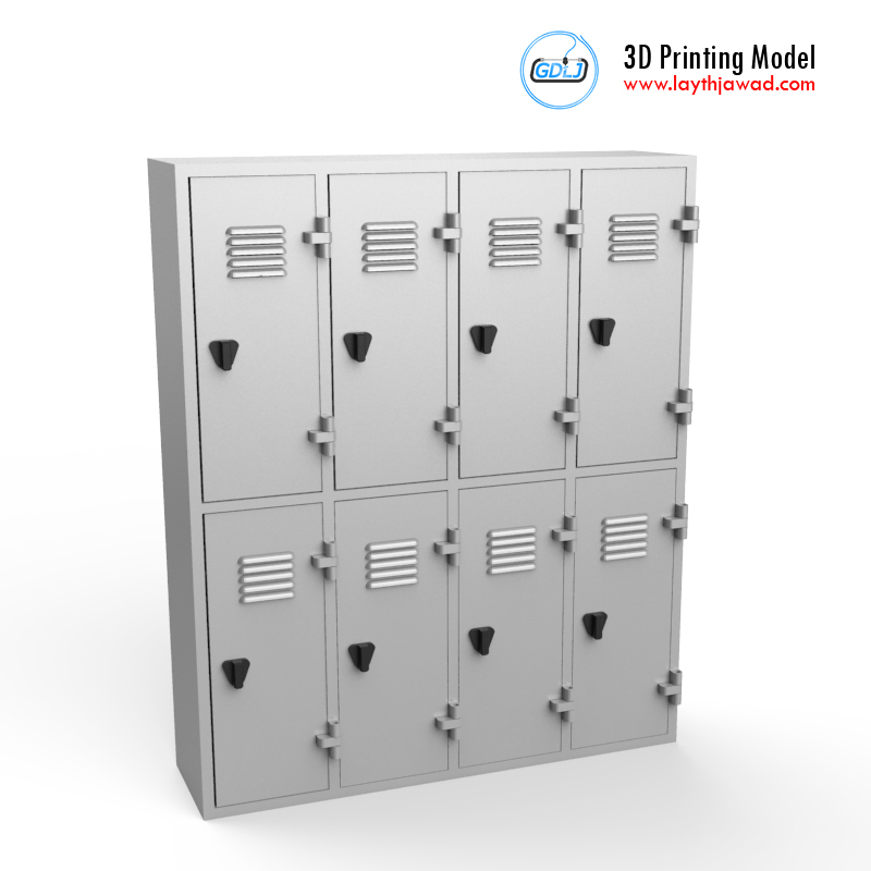 Locker 3D Printing Model | Layth Jawad