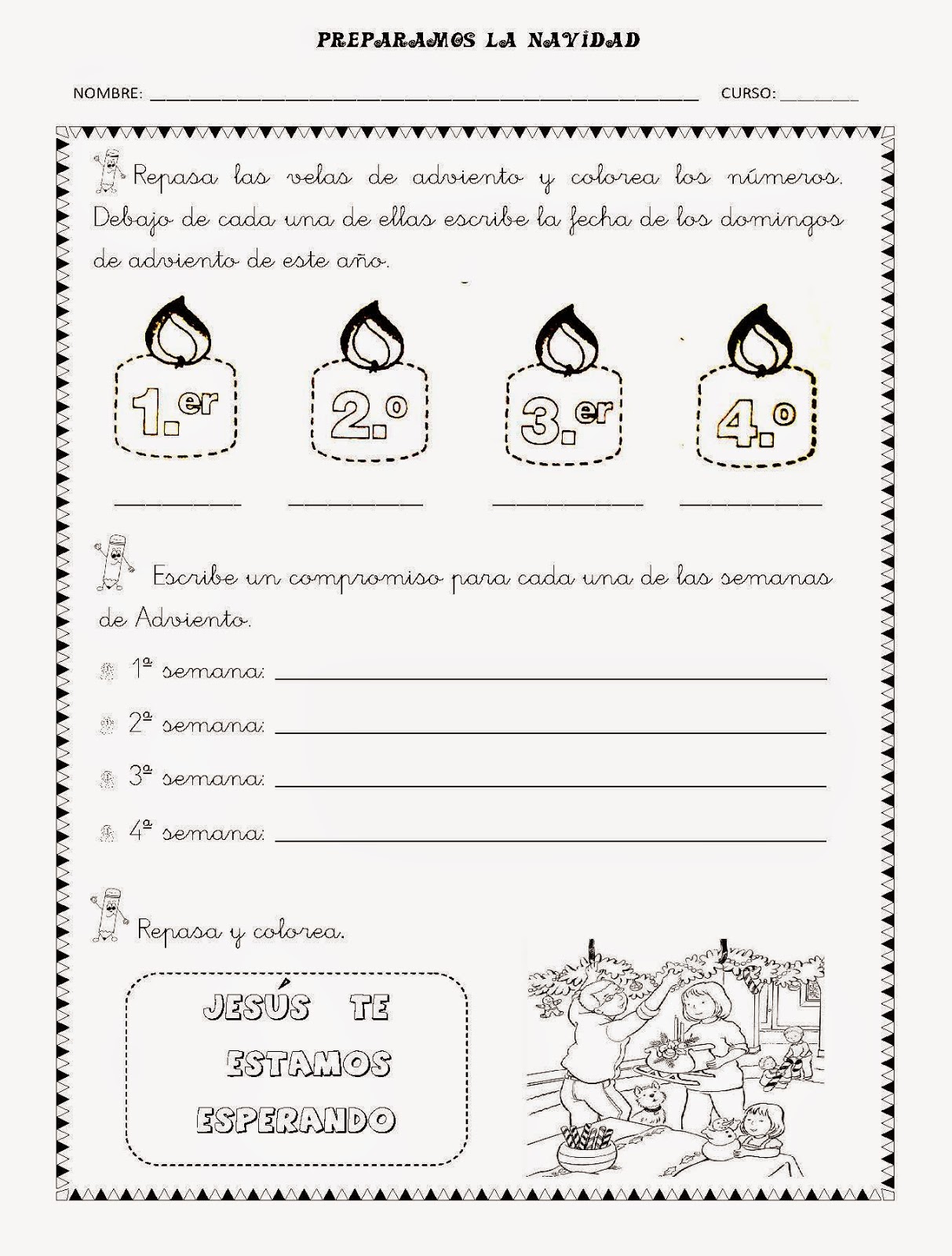 Aprendemos en reli: TEMA 4: PREPARAMOS LA NAVIDAD