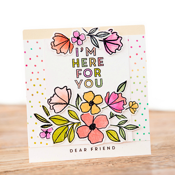 Friendship Cards - Guesting at The Stamp Market - Ivana Creates