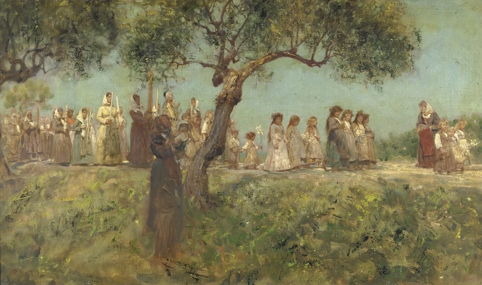 Francesco Paolo Michetti (1851-1929) | Genre painter | Tutt'Art ...