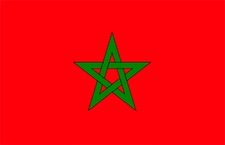 Bandera de Marruecos ~ Banderas Paises del Mundo