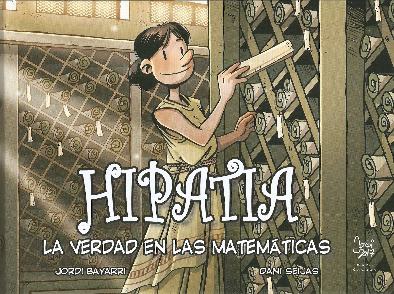 LOS MIL Y UN ORIGINALES: Sketch de Hipatia , por Jordi Bayarri