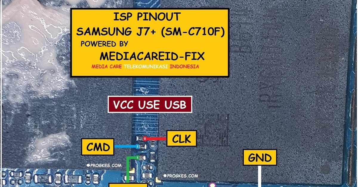 MEDIA CARE TELEKOMUNIKASI INDONESIA: ISP PINOUT SAMSUNG J7 PLUS (SM-C710F)