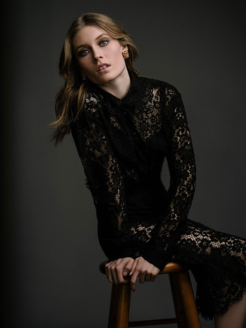 Ultra Tendencias: Caroline Lossberg protagoniza una editorial de Harper ...