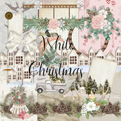 Snowraven's Cave: Christmas Freebie kit is starting and Mini Kit release