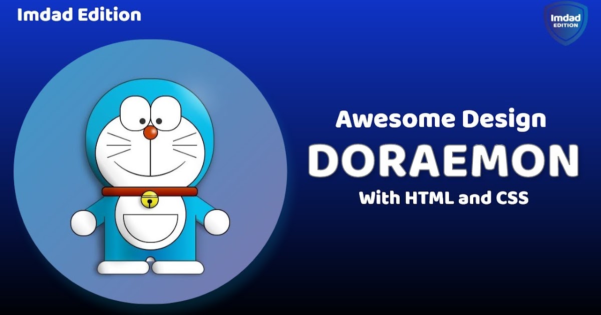 How To Make Doraemon With Html And Css