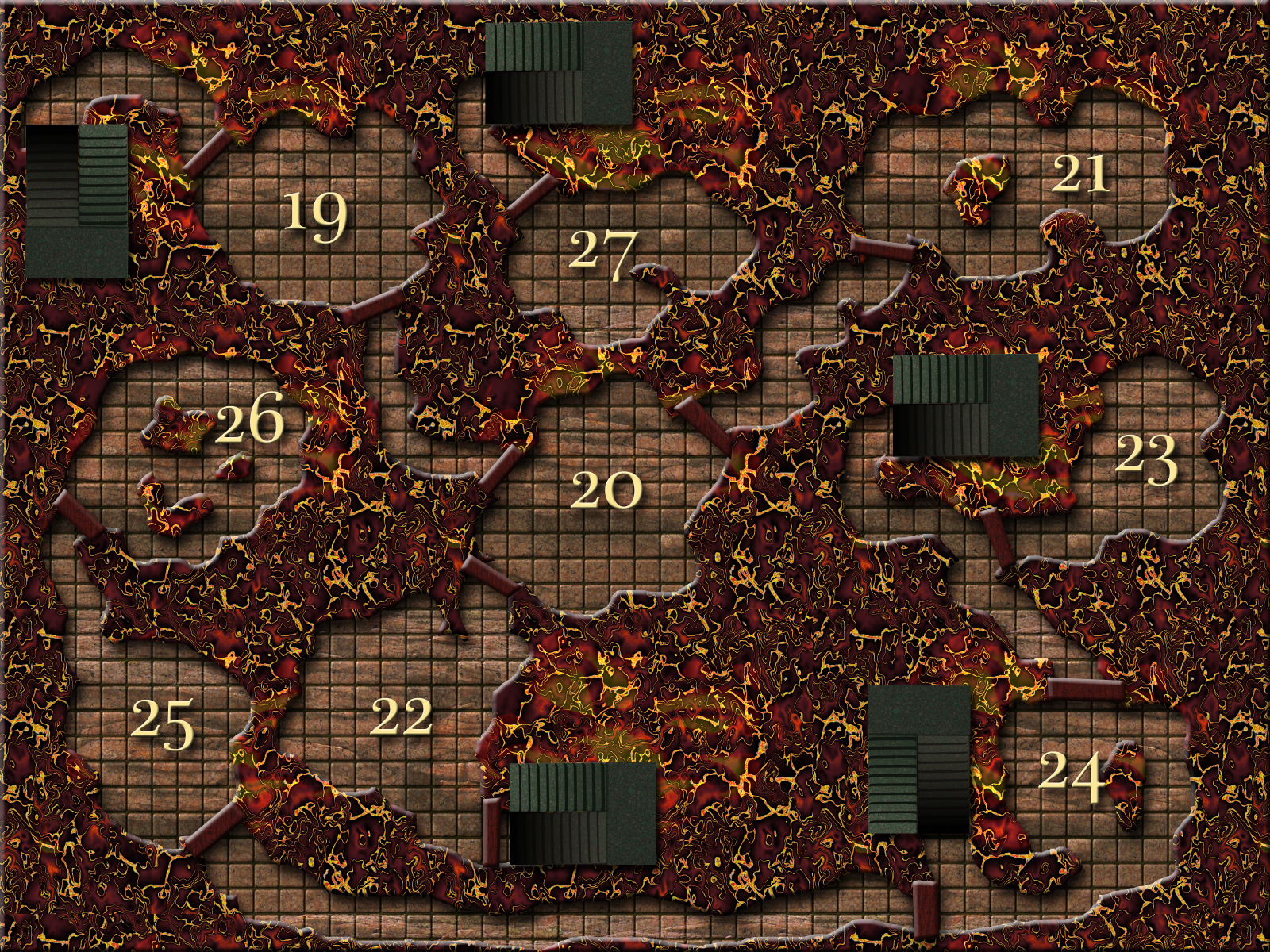 DND Maps: Completed 3D Maze