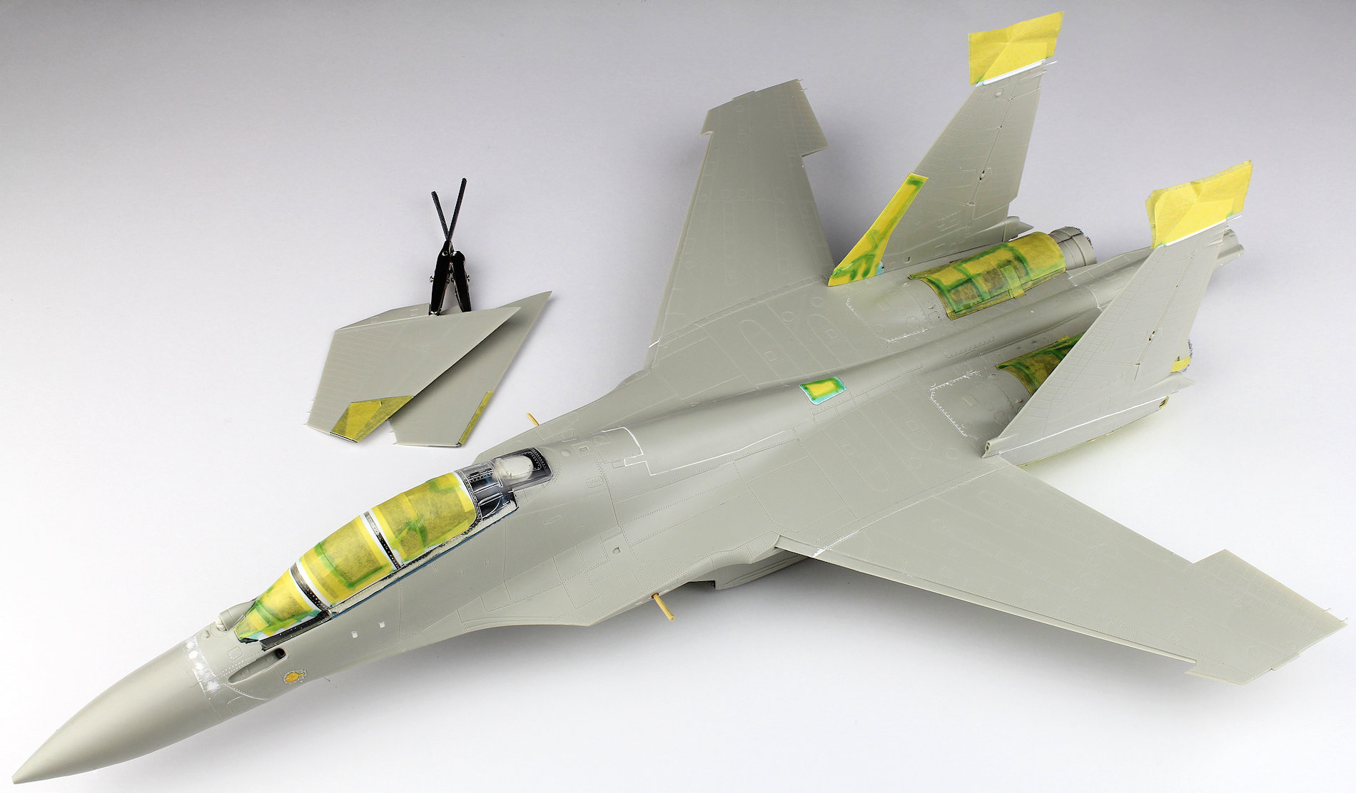 The Modelling News: Build review Pt.2: 1/48th scale Sukhoi SU-30SM ...