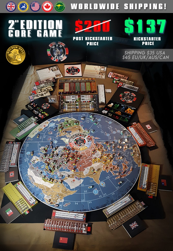 Tabletop Fix: Nightingale Games - War Room: A Larry Harris Game Kickstarter