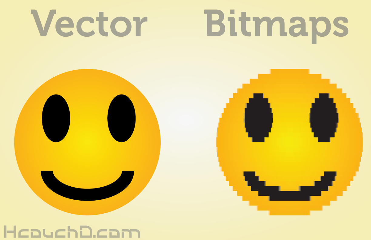 What Are The Differences Between Vector And Bitmap Files What Are The Differences Between Vector And Bitmap Files